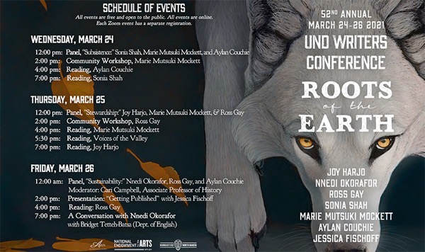 University of North Dakota’s Writers Conference – North Dakota Quarterly